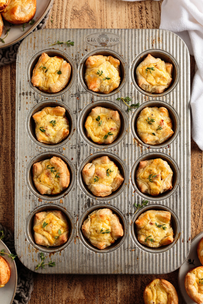 Puff Pastry Quiches | Simply Styled and Well Seasoned