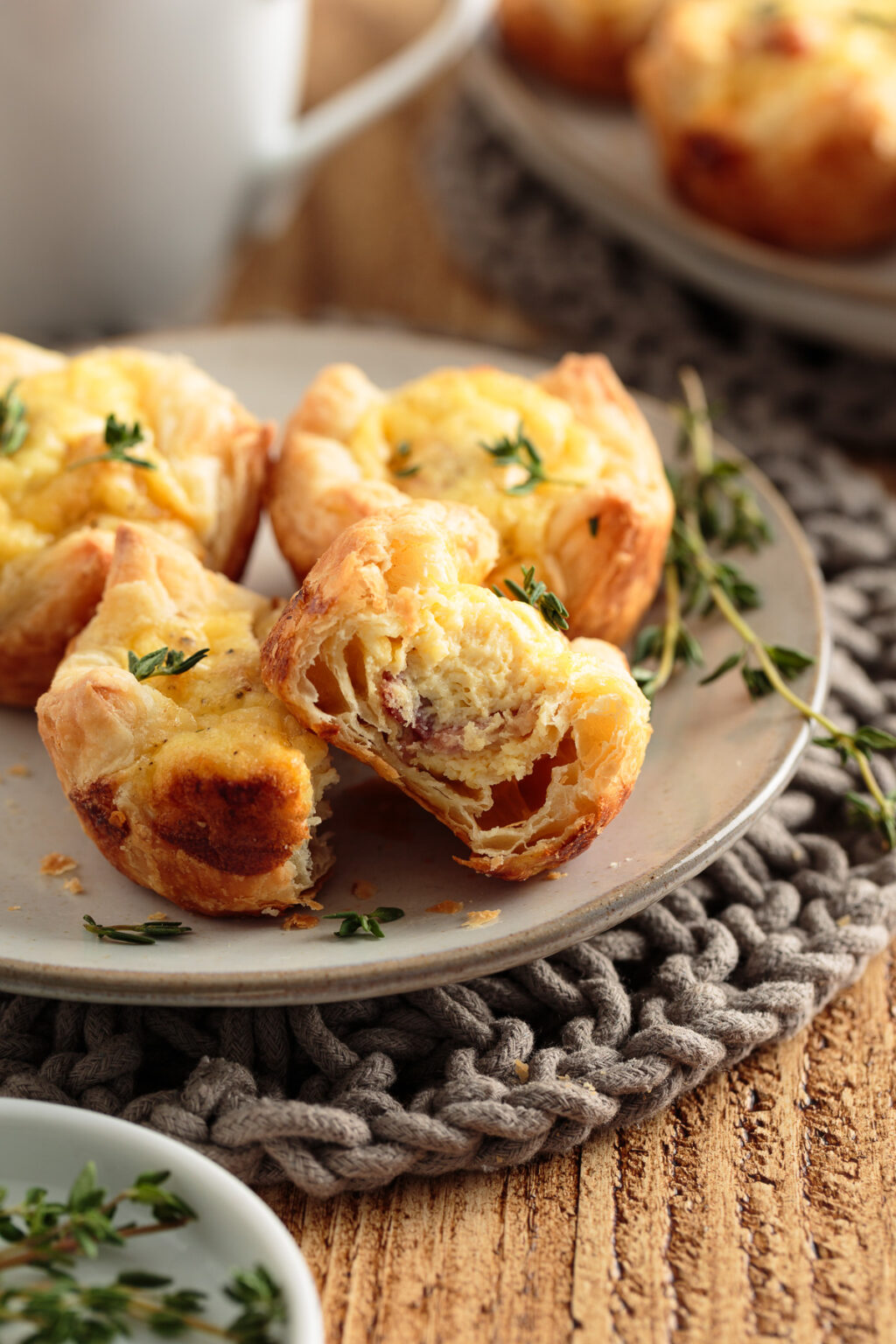 Puff Pastry Quiches | Simply Styled and Well Seasoned